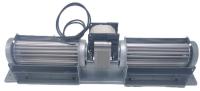 China 58W Cross Flow Blower Fan Dual Squirrel Cage Blower 45mm dia  impeller for sale