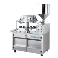 China Toothpaste Tube Filling And Sealing Machine 220V/380V Semi Automatic for sale