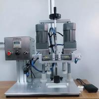 China Semi Automatic Screw Capping Machine 220V Desktop For Bottle for sale