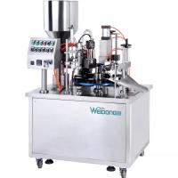 China Leakproof Balm Cosmetic Liquid Filling Machine 0.6-0.8Mpa Practical for sale