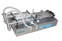 China Small Semi Automatic Filling Machine Water Seay Operation for sale
