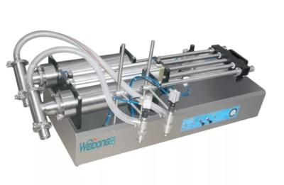 China Small Semi Automatic Filling Machine Water Seay Operation for sale