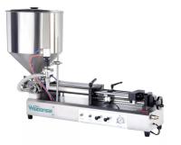 China Small Semi Automatic Filling Machine Water Seay Operation for sale