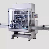 China Multiple Nozzles Beverage Filling Machine , Commodity Automatic Filling Line for sale
