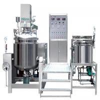 China Stable Practical Vacuum Emulsifying Homogenizer , 220V Vacuum Homogenizer Cream Mixer for sale