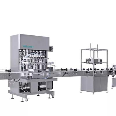 China 10000ml Automated Filling Machine For Water, Juice,Oil And Cosmetic Paste for sale