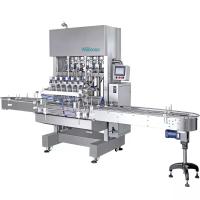 China 500ml Automated Bottle Liquid Filling Machine For Jucie Milk Multi Head for sale