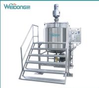 China 5.5KW Automatic Lotion Mixing Machine , Antirust Body Cream Making Machine for sale