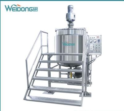 China 5.5KW Automatic Lotion Mixing Machine , Antirust Body Cream Making Machine for sale