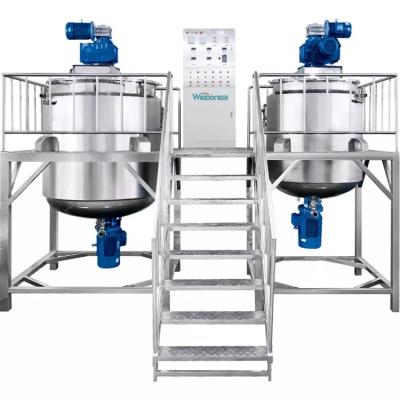 China 500L Rustproof Cosmetic Cream Making Machine Multipurpose Industrial for sale