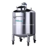China Movable 500L Stainless Steel RO Tank , Multipurpose SS Tank For RO Water for sale