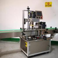 China Pneumatic Automatic Screw Capping Machine For Glass Plastic Bottle for sale