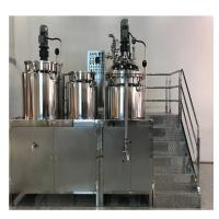 China SUS316L Body Lotion Cosmetic Emulsifier Mixer Making Machine Practical for sale