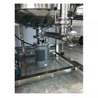 China SUS316L Body Lotion Cosmetic Emulsifier Mixer Making Machine Practical for sale