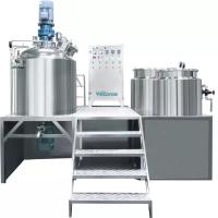 China Chemical Homogenizer Emulsifier Mixer , Automatic Lotion Mixer Machine Cosmetic for sale