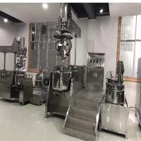 China Chemical Homogenizer Emulsifier Mixer , Automatic Lotion Mixer Machine Cosmetic for sale