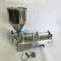 China 50-600ML Paste Automated Filling Machine 0.6Mpa For Glass Plastic Bottles for sale
