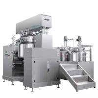 China Rustproof Vacuum Cosmetic Emulsifier Mixer Homogenizer Stable 63RPM for sale