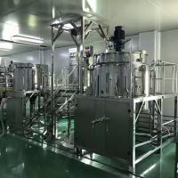 China Rustproof Vacuum Cosmetic Emulsifier Mixer Homogenizer Stable 63RPM for sale
