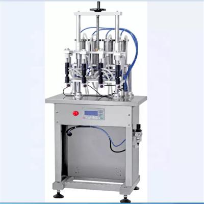 China Durable 2.2KW Vacuum Bottling Machine , Pneumatic Perfume Bottle Filling Machine for sale
