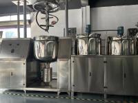 China SUS304 SUS316 Vacuum Mixer Homogenizer , Leakproof Cosmetic Manufacturing Machines for sale
