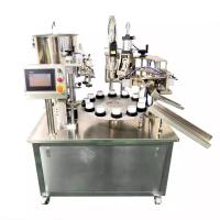 China Cream Automatic Tube Filling And Sealing Machine Pneumatic Driven for sale