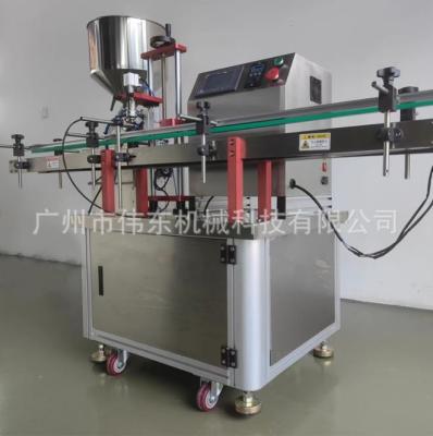 China Stainless Steel Cosmetic Liquid Filling Machine 10-1000ml 50 Bottles / Min for sale
