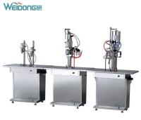 China Practical Antirust Tube Filler And Sealer , Leakproof Liquid Filling Sealing Machine for sale