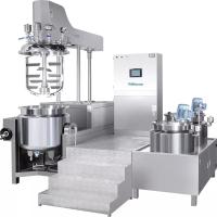 China 220V PLC Cosmetic Homogenizer Mixer , Rustproof Lotion Homogenizer Machine for sale