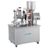 China 1.5KW Stable Tube Filling And Sealing Machine Rustproof Semi Automatic for sale