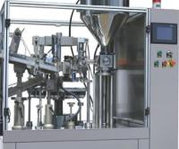 China PLC Controlled Tube Filling and Sealing Machine  20-60pcs/Min Air Consumption 0.3m3/Min for sale
