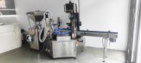 China Stainless Steel 20-300ml Automated Filling Machine With Capping for sale