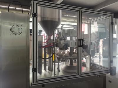 China 20- 60pcs / Min Aluminum Tube Filling Machine With Accuracy ≤±1% Dimension 1500*1000*1800mm for sale