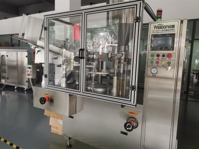 China 8000BPH Aluminum Tube Filing And Sealing Machine For Composite Pipe for sale