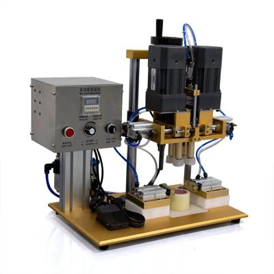 China Semi Automatic Screw Capping Machine For Essential Oil Eye Drop Table Top 40pcs / min for sale