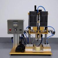 China Semi Automatic Screw Capping Machine For Essential Oil Eye Drop Table Top 40pcs / min for sale