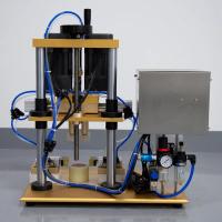 China Semi Automatic Screw Capping Machine For Essential Oil Eye Drop Table Top 40pcs / min for sale