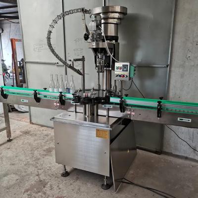 China Automatic Bottle Screw Capping Machine Multifunctional 1800W for sale
