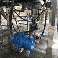 China 2.2-30KW Cosmetic Emulsifier Mixer High Speed Disperser Low Speed Agitator for sale
