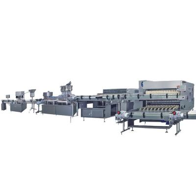 China Complete Fully Automatic Fresh Fruit Juice Filling Machine  Capping Machinery  Sealing treament for sale