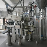 China Ultrasonic Automatic Food Cosmetic Cream Paste Plastic Tube Filling Sealing Machine for sale