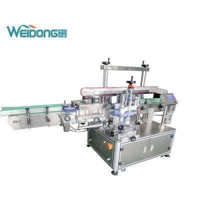 China Universal Filling Capping Labeling Machine Single Double Side Label Flat Square Bottle for sale