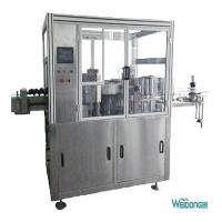 China 1000BPH Small Perfume Production Equipment Milk Bottle Filling Machine for sale