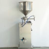 China Semi Automated Vertical Paste Liquid Filling Machine  304 Stainless Steel for sale
