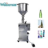 China Pneumatic Electric Paste Cosmetic Liquid Filling Packing Machine Single Head for sale