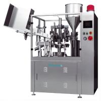 China Tube Filling Cup Sealer Filler Jelly Sealing Machine With PLC 30pcs / Min for sale