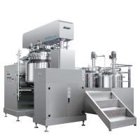 China SUS304 316 Vacuum Homogenizing Emulsifier Mixer For Cosmetic Paste for sale
