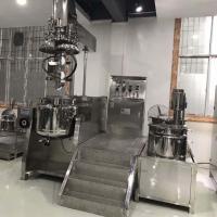 China SUS304 316 Vacuum Homogenizing Emulsifier Mixer For Cosmetic Paste for sale