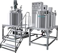 China 5.5kW 5000L Cosmetic Emulsifier Mixer Makeup Production Line for sale