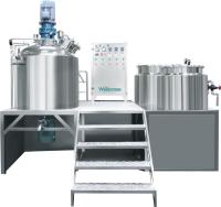 China 5.5kW 5000L Cosmetic Emulsifier Mixer Makeup Production Line for sale